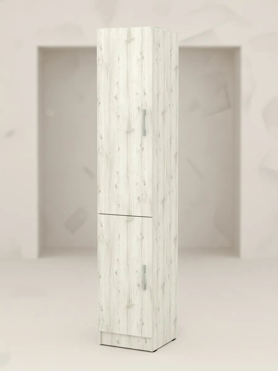 Шкаф пенал FRESTER для одежды в спальню прихожую балкон с полками, от производителя