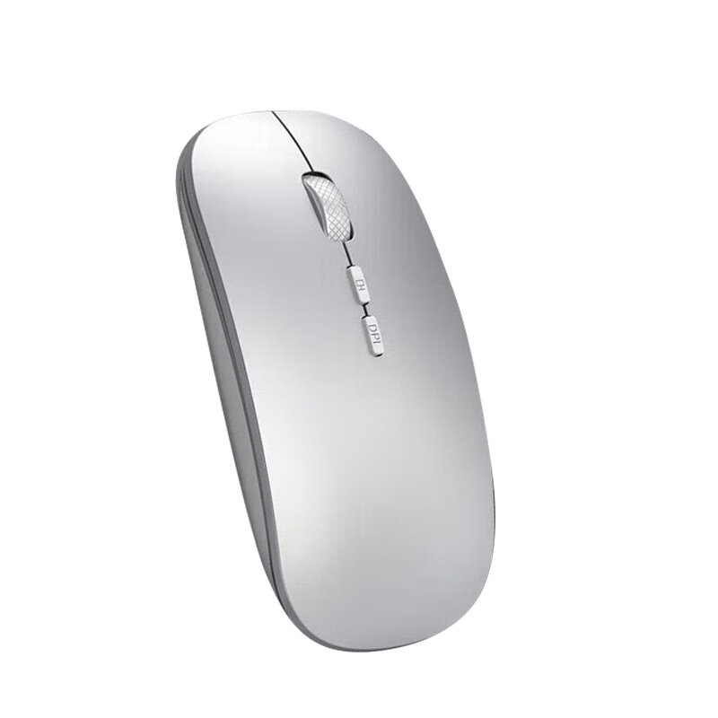 Компьютерная мышь STIGER Bluetooth+2.4G Wireless Mouse, серебристый