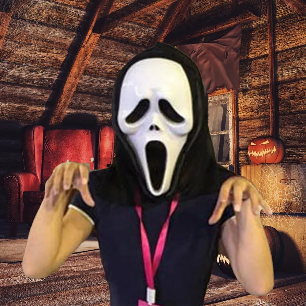 Страшная маска в виде черепа для Хэллоуина и маскарадных вечеринок