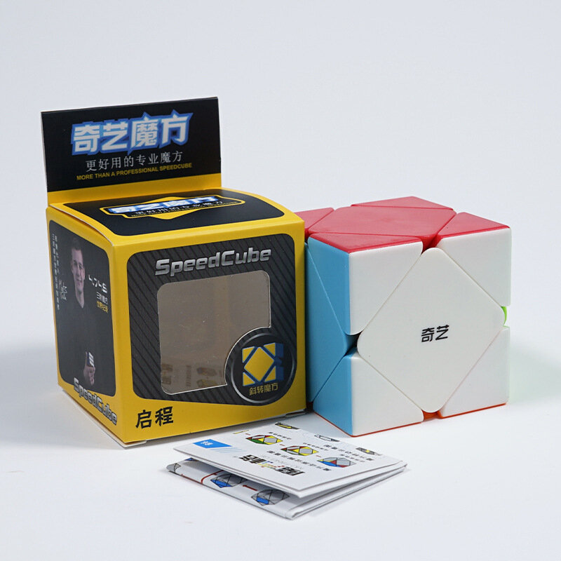 Qiyi два три четыре пять порядка Пирамида Рубика в форме Куба зеркало Кубик Рубика детские развивающие игрушки Кубик