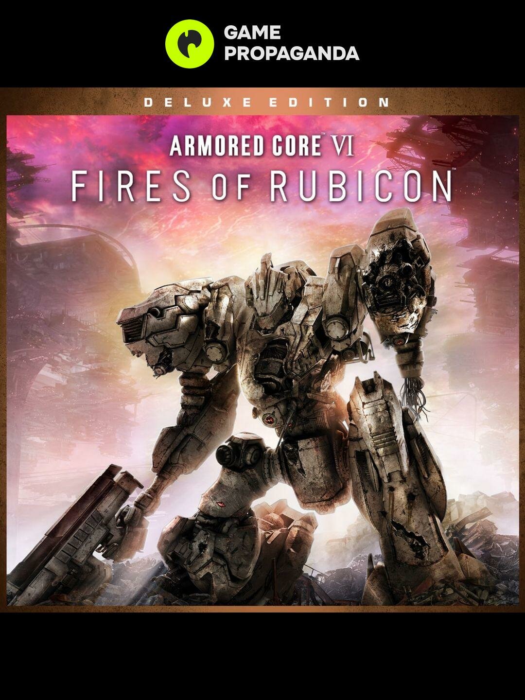 Игра ARMORED CORE VI FIRES OF RUBICON - Deluxe Edition PS4, PS5 + 25 TRY на баланс PSN. Турция. Цифровая версия
