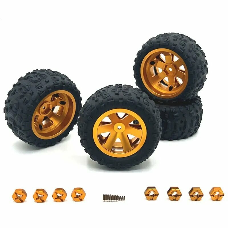 4pcs RC Шины Колеса для 1/14 1/16 MJX Hyper Go 1/16 16207-9 / WLtoys