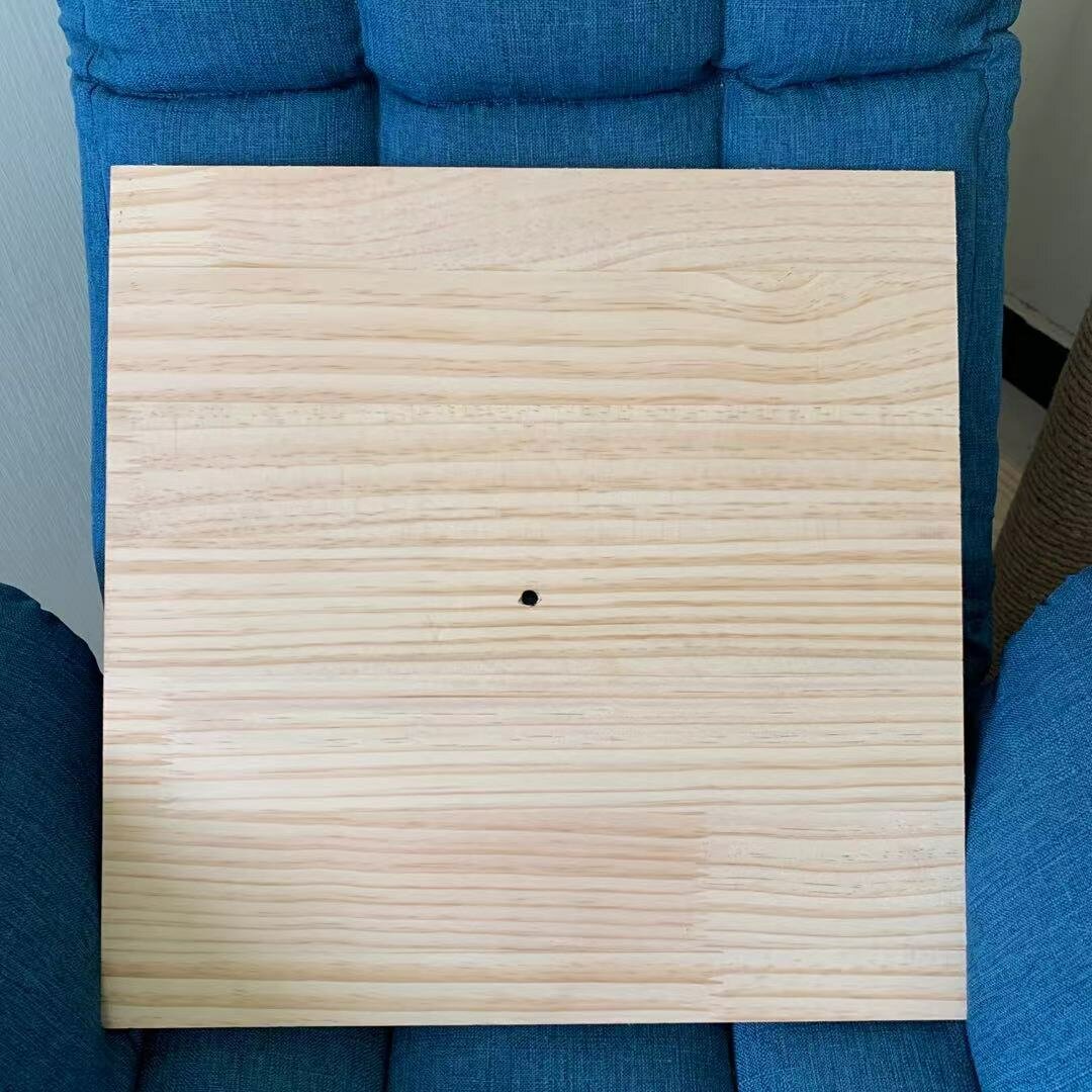 Деревянная базовая площадка 40x40 см, толщина 1,5 см, компонент для когтеточки DIY