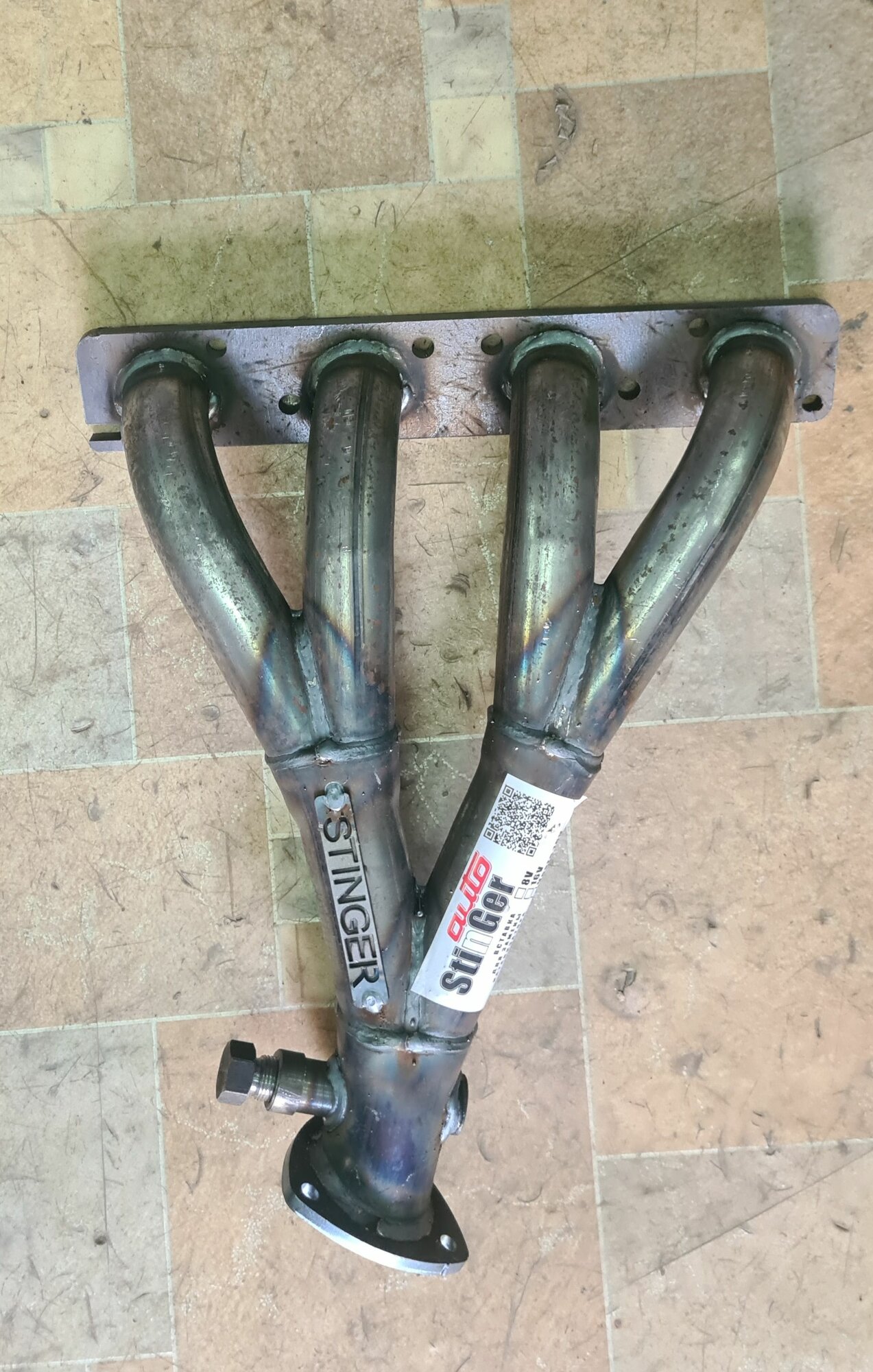 Труба приемная 4-2-1 Stinger ВАЗ 1.6 двигатель 16кл.