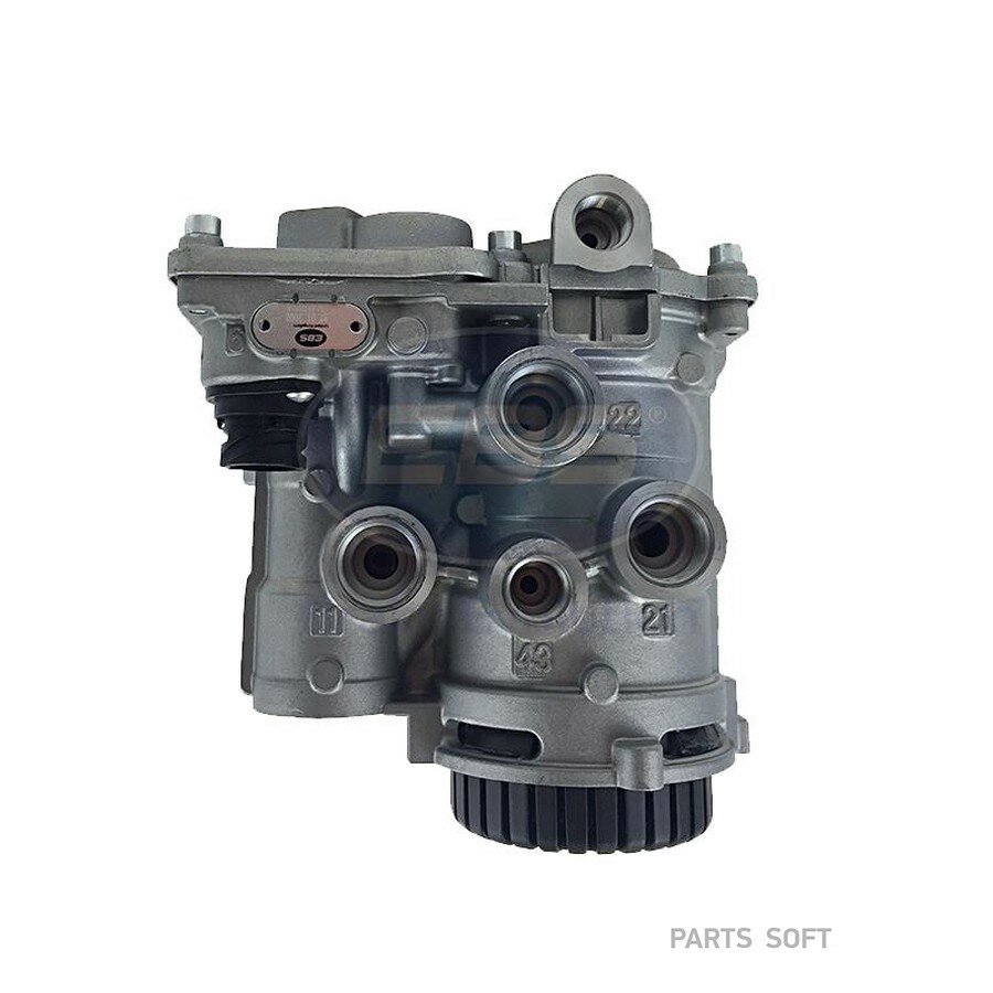 Кран управления тормозами прицепа MB/MAN/DAF/RVI/Iveco от официального дистрибьютора, EBS, артикул 27012002