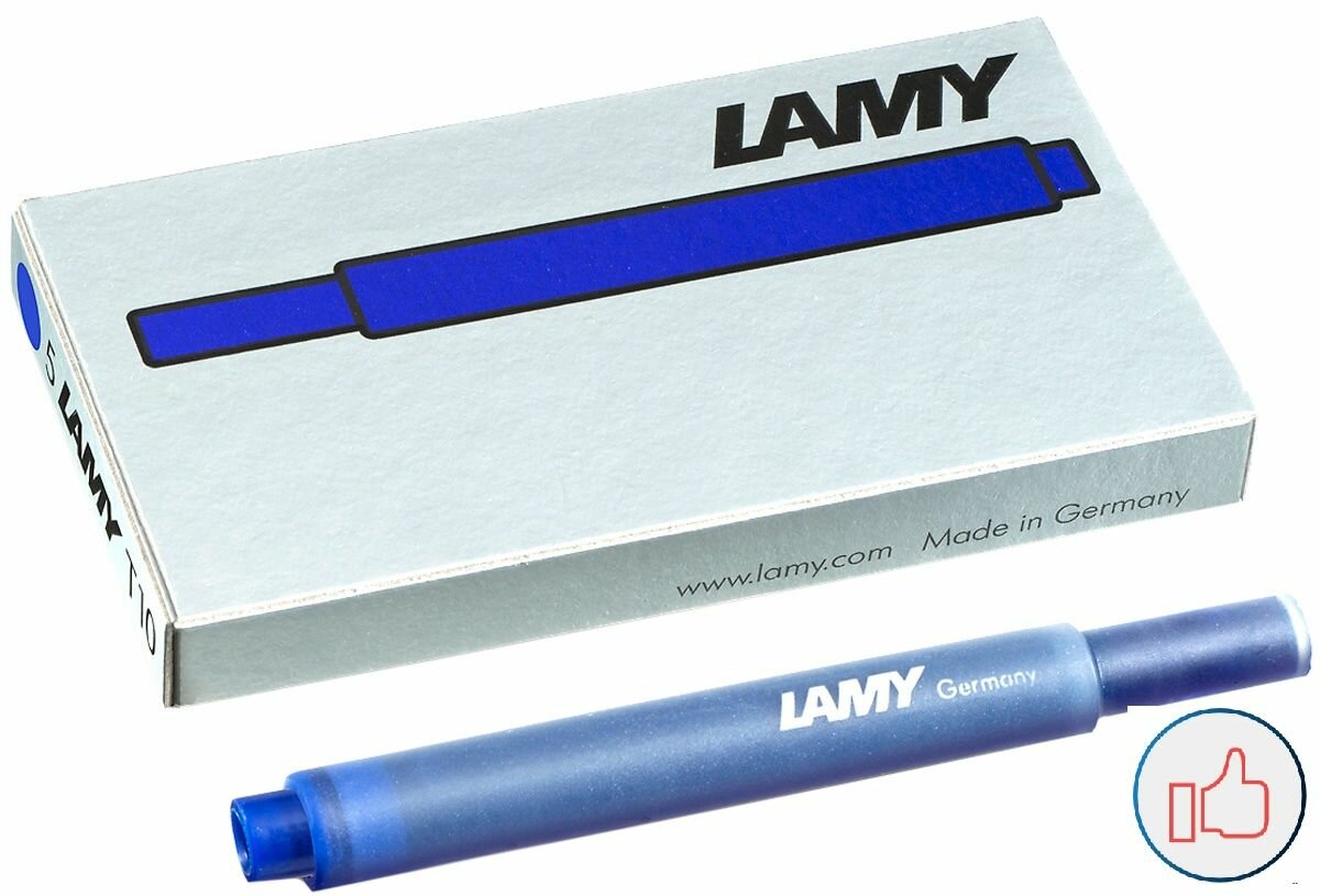 Картридж для перьевой ручки Lamy синий 5 шт