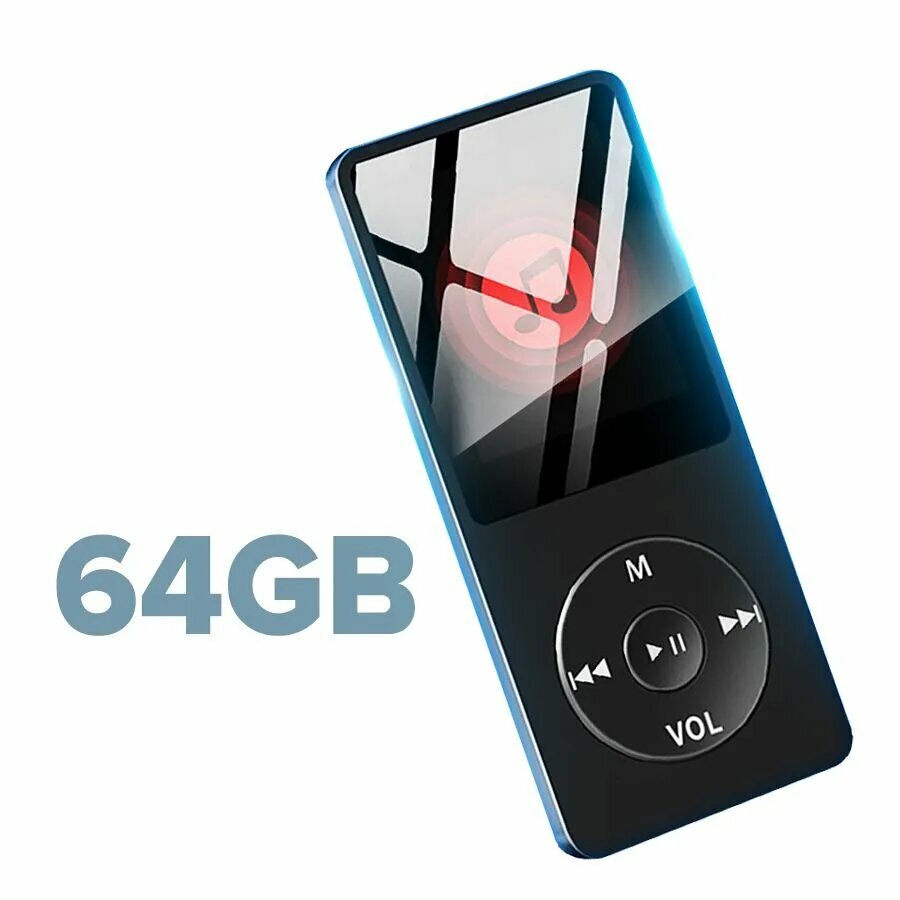 MP3 плеер c Bluetooth Vita Musica, FM плеер c наушниками, HI-FI
