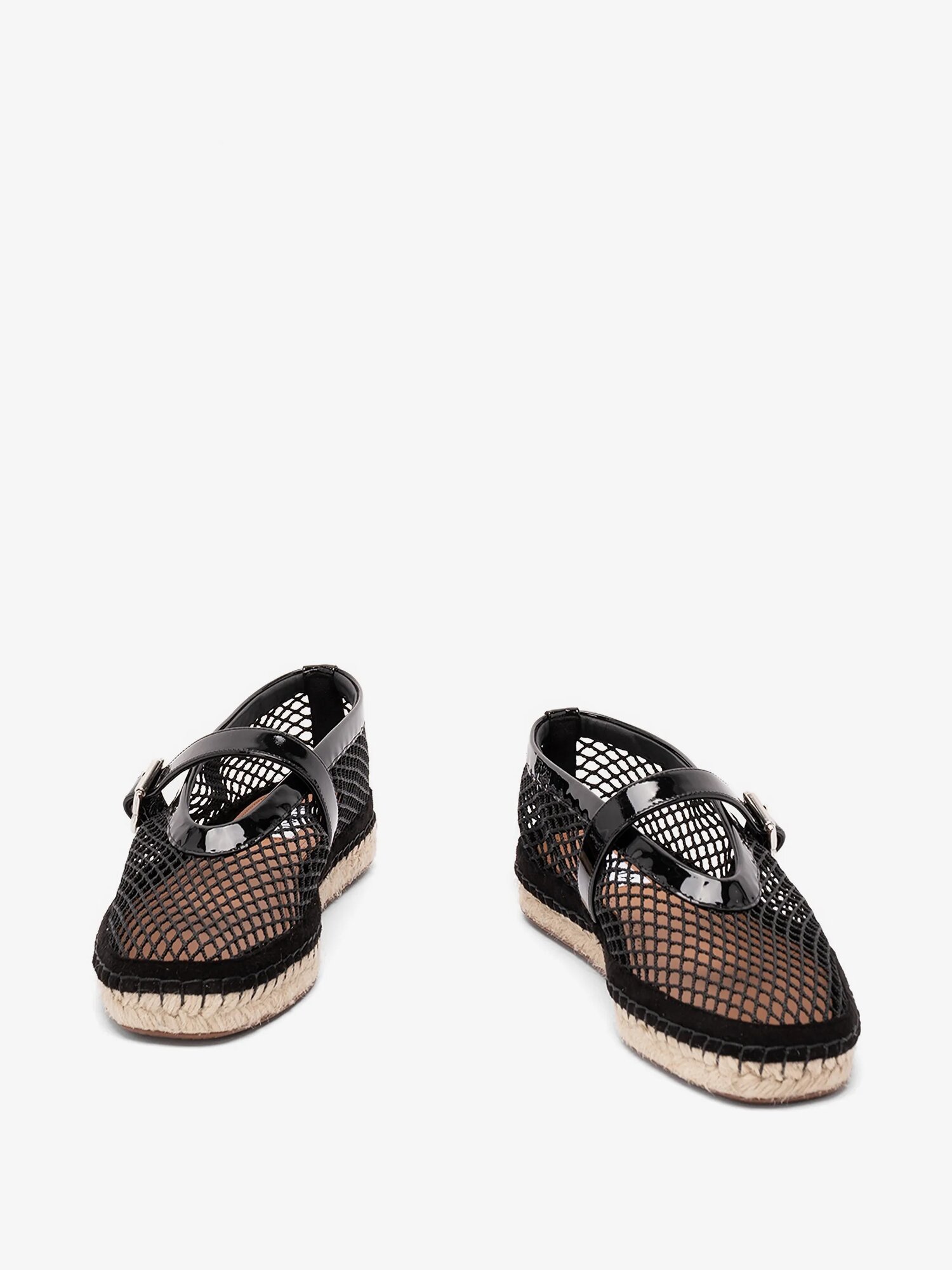 Эспадрильи Alaia Mesh buckle-fastening espadrilles, размер 40, белый — фото 1