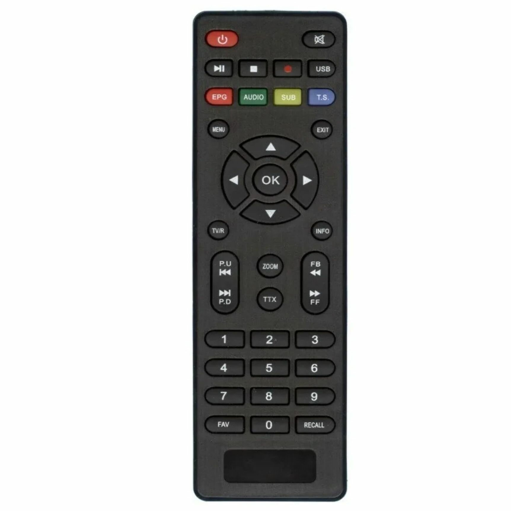 Пульт для приставки DIVISAT HOBBIT BOX III DVB-T2