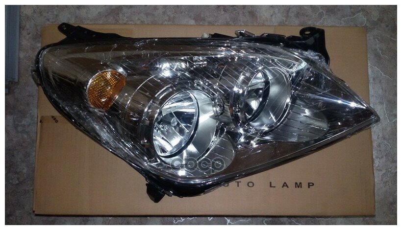 Фара правая! под корректор внутри хром Opel Astra H04> Depo арт. 4421140RMLEMN1