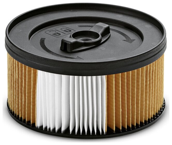 Патронный фильтр с нанопокрытием для пылесоса сухой и влажной уборки серии WD Karcher 6.414-960.0