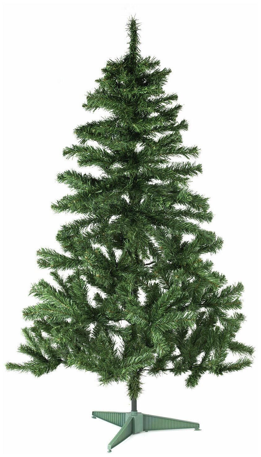 Ель новогодняя искусственная "Classic Green" 150 см, ПВХ, зеленая, золотая сказка, 591304