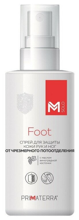 Спрей защитный М SOLO Foot для ног дезодорирующий 100 мл