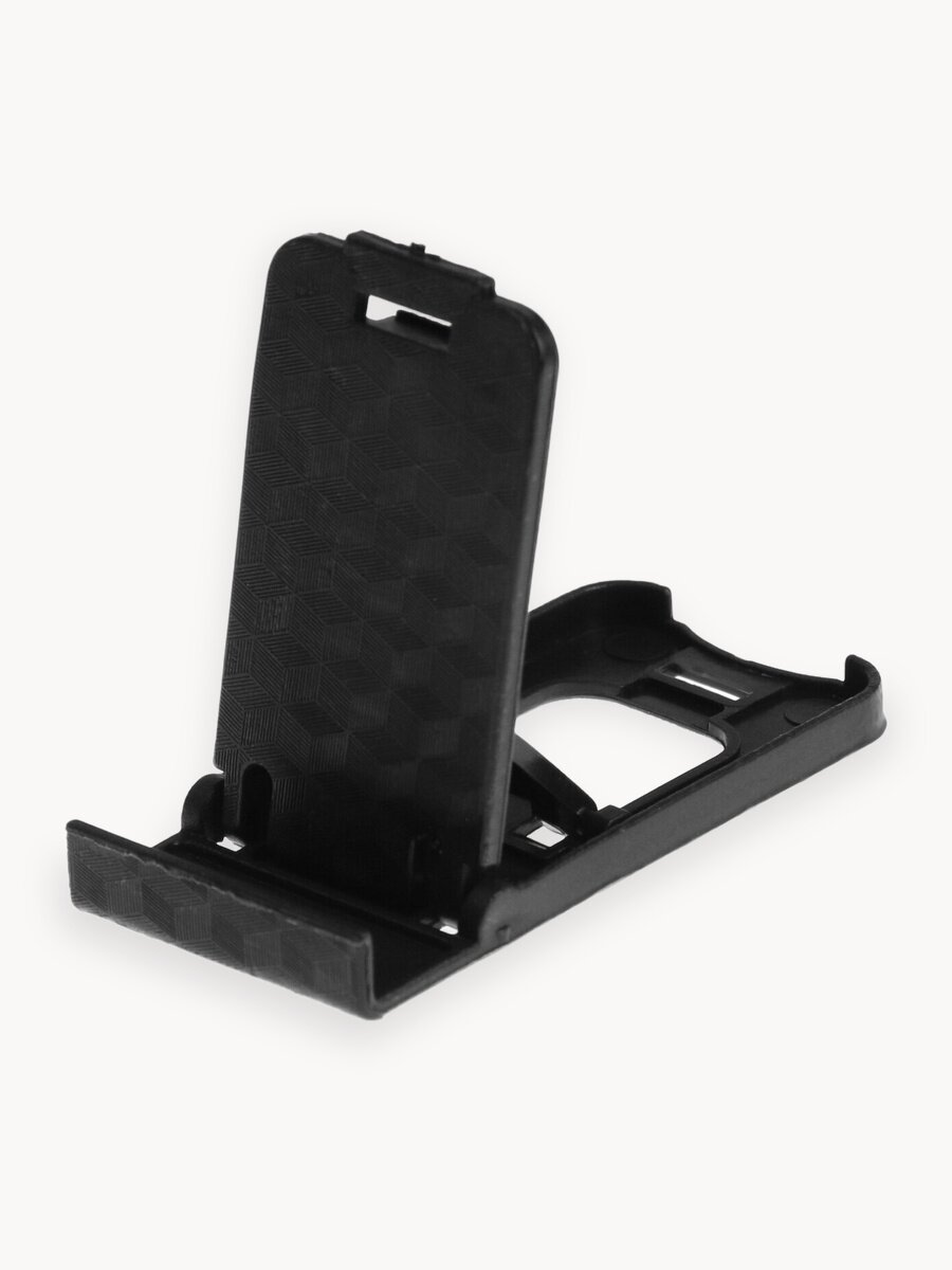 Подставка для телефона Luazon, складная, регулируемая высота, чёрная 9940633