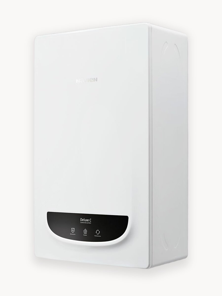Котел газовый Navien Deluxe C -13k, настенный, 2 конт, закр. кам. сгор, коаксиальный
