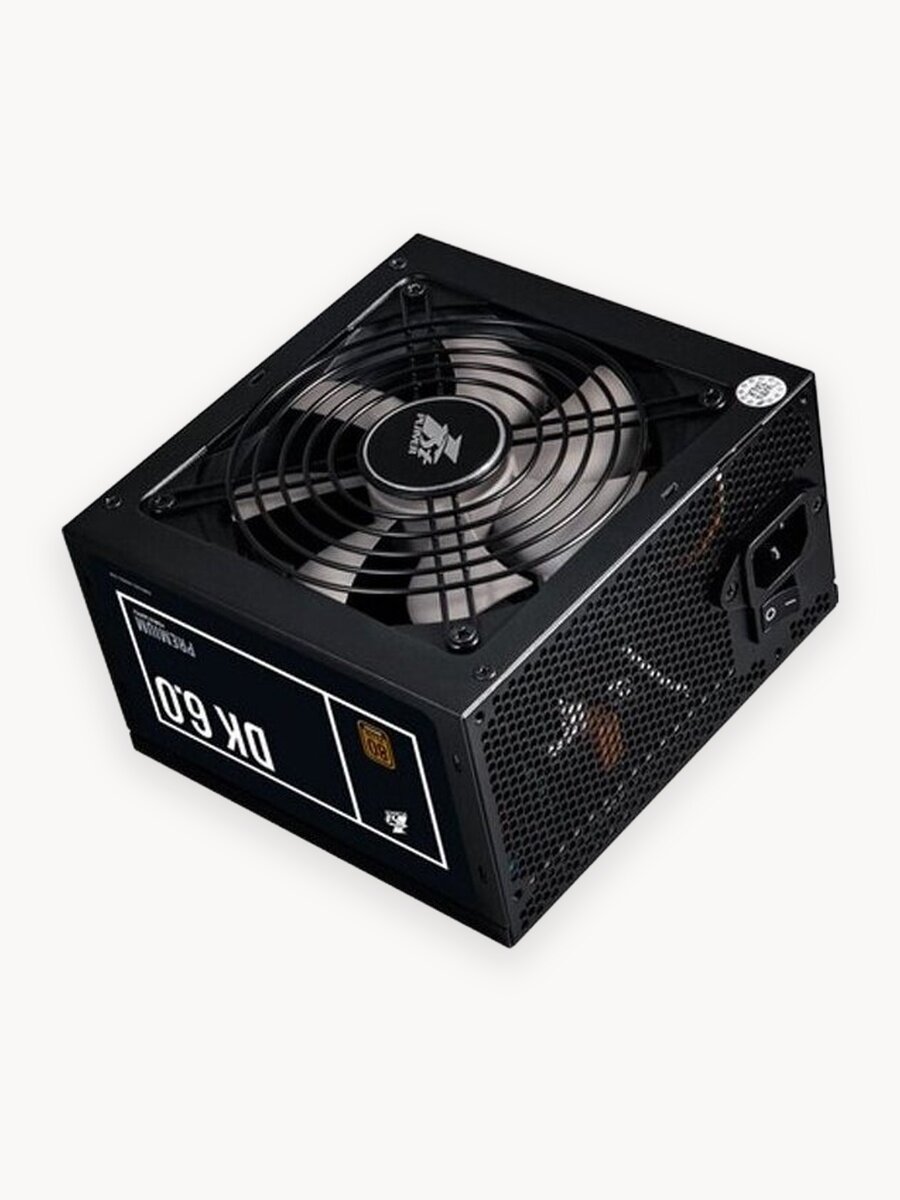 Блок питания 1STPLAYER DK Premium, 600W, 80+ Bronze (PS-600AX)
