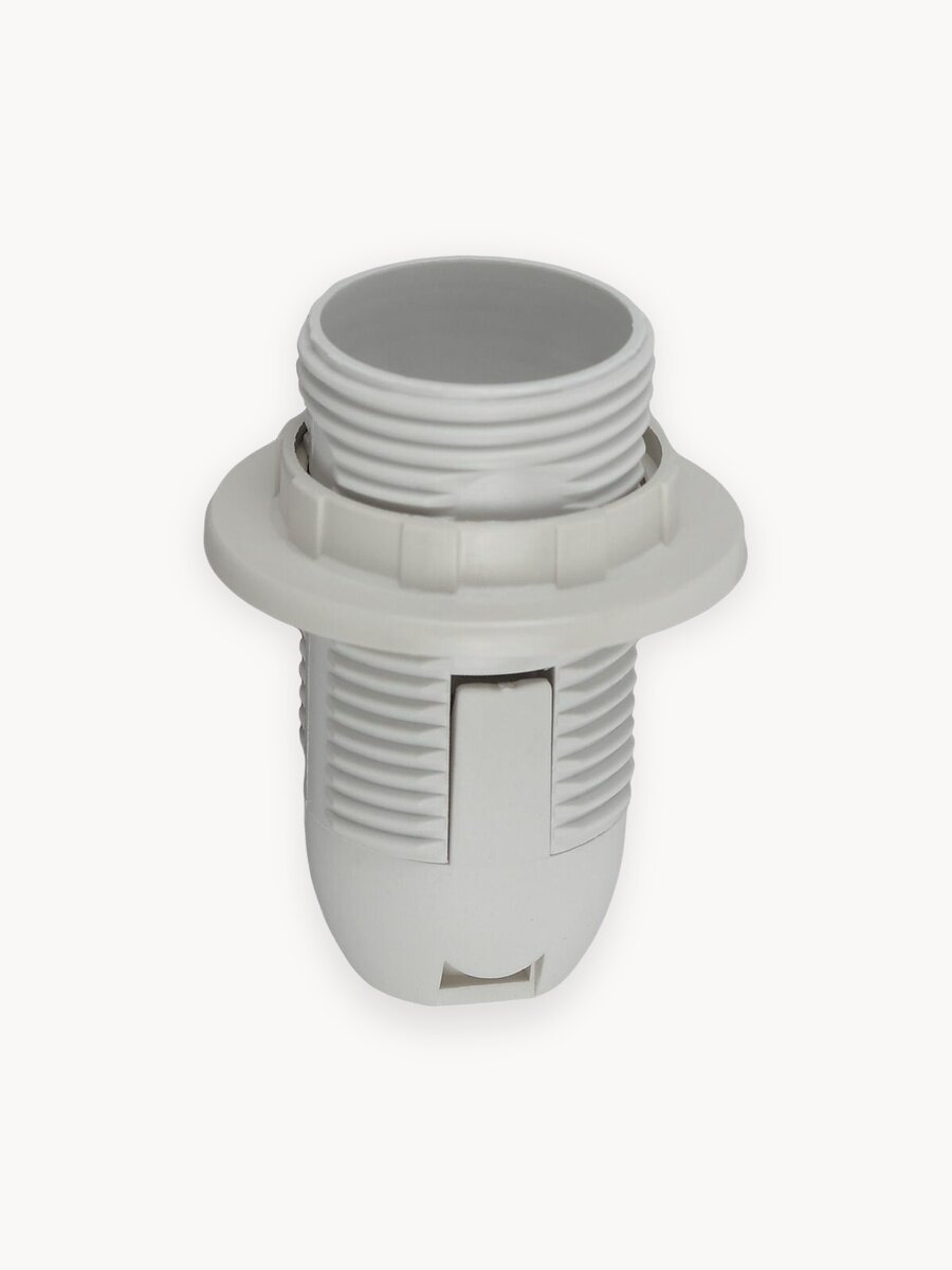 Патрон для лампы Е14 ЭРА подвесной белый, набор 3 штуки