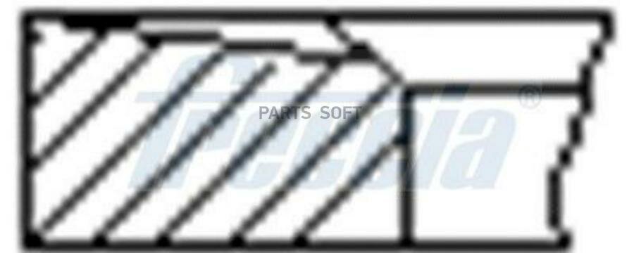 FRECCIA FR10-376500 кольца поршневые d85.0 std\ Citroen (Ситроен) c4 / c5 / c8, Peugeot (Пежо) 407 / 308 / 507 2.0hdi 09