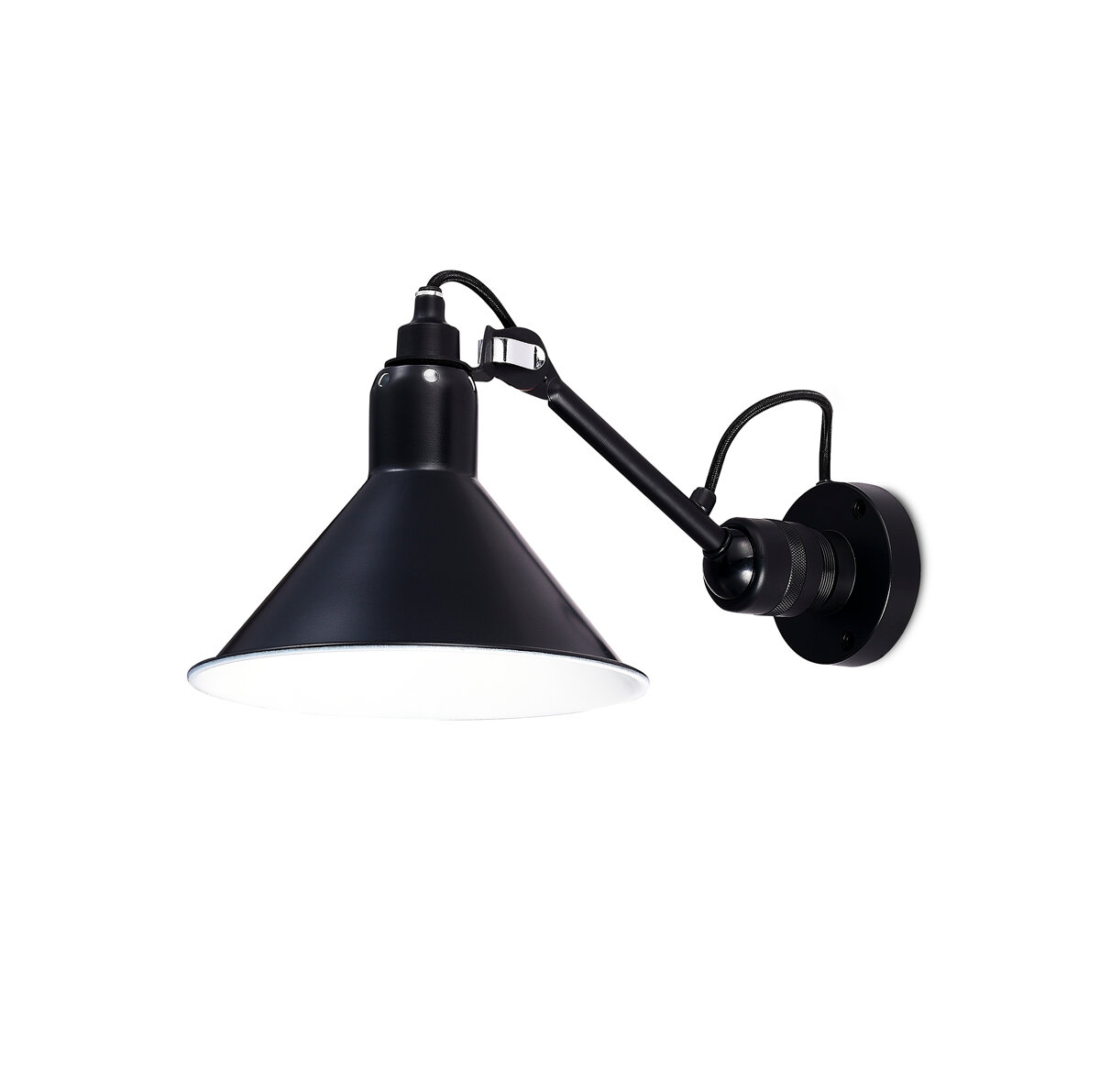 Donolux Modern бра, MARY JANE, AC220В, Lmax360xW210xH150 мм, размер плафона D210xH150 мм, 1хЕ14 40W, цвет арматуры черный, лампа в комплект не входит