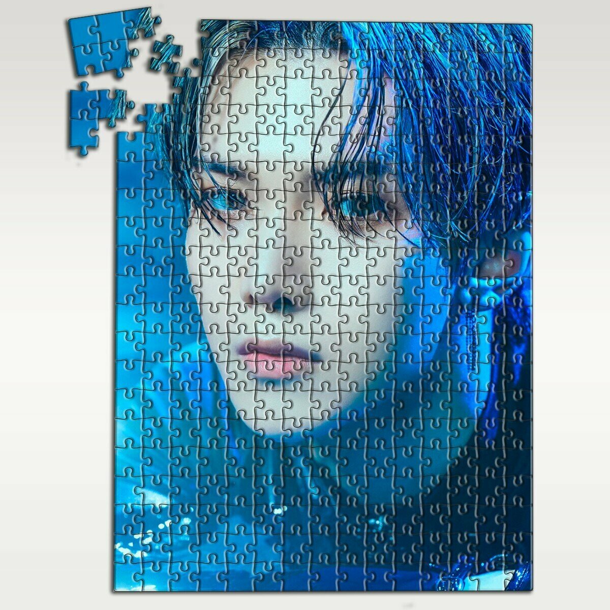 Пазл картонный А3: модель Музыка KPOP Ateez Ёсан - 6063 П