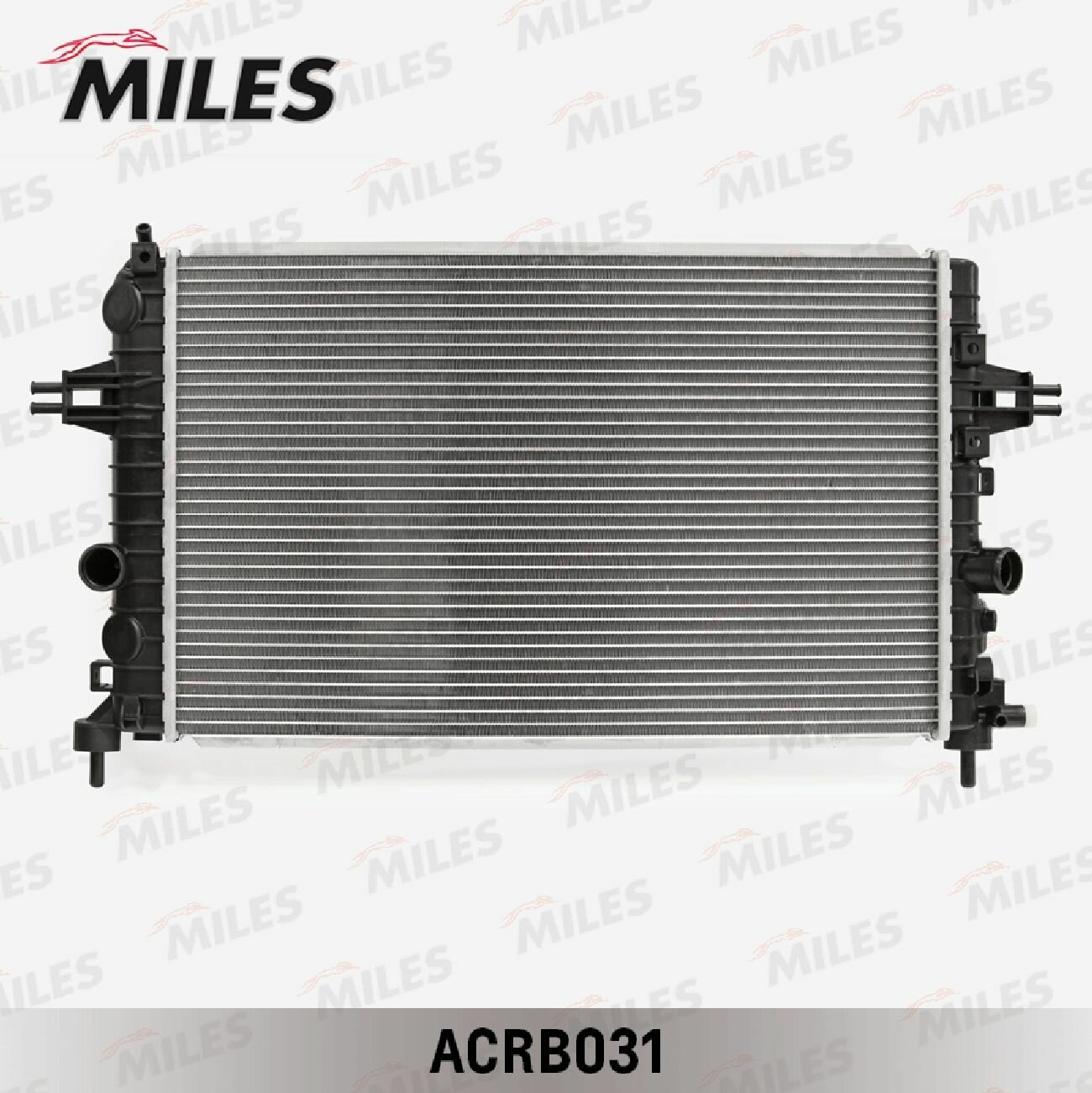 Радиатор охлаждения MILES ACRB031, для Opel Astra H, 1.6/1.8, 2004-