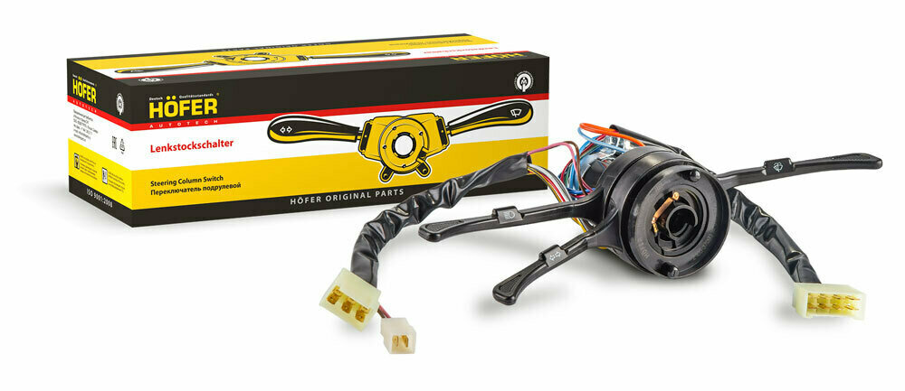 Переключатель подрулевой ВАЗ 2103, 2106 (3 полож.) HOFER арт. HF 628 404