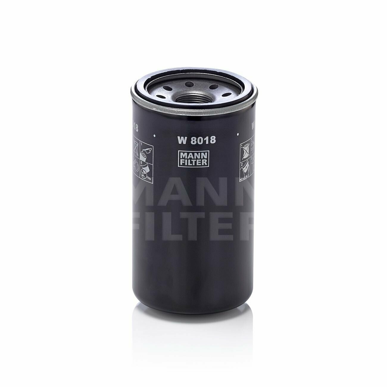 MANN FILTER W8018 Фильтр масляный ISUZU D-MAX 02-