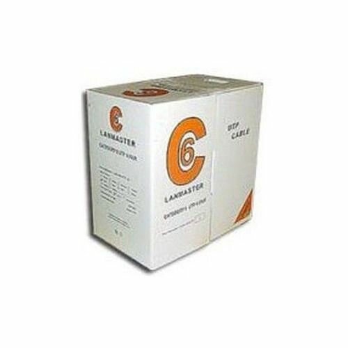 Кабель информационный LanMaster кат.6, 305м, серый [twt-6utp-gy]