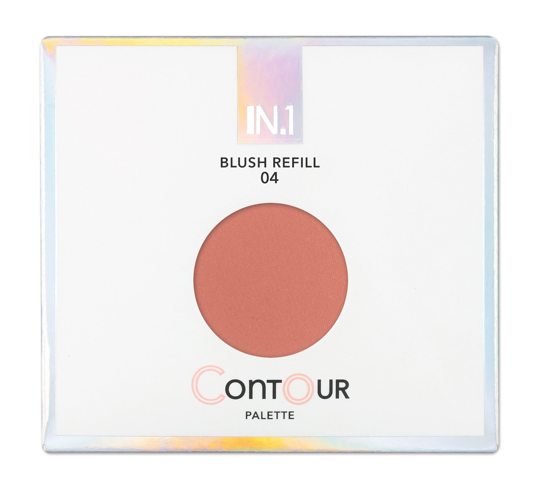 N.1 Blush Refill Румяна для палетки Contour Palette, 3 г, 04