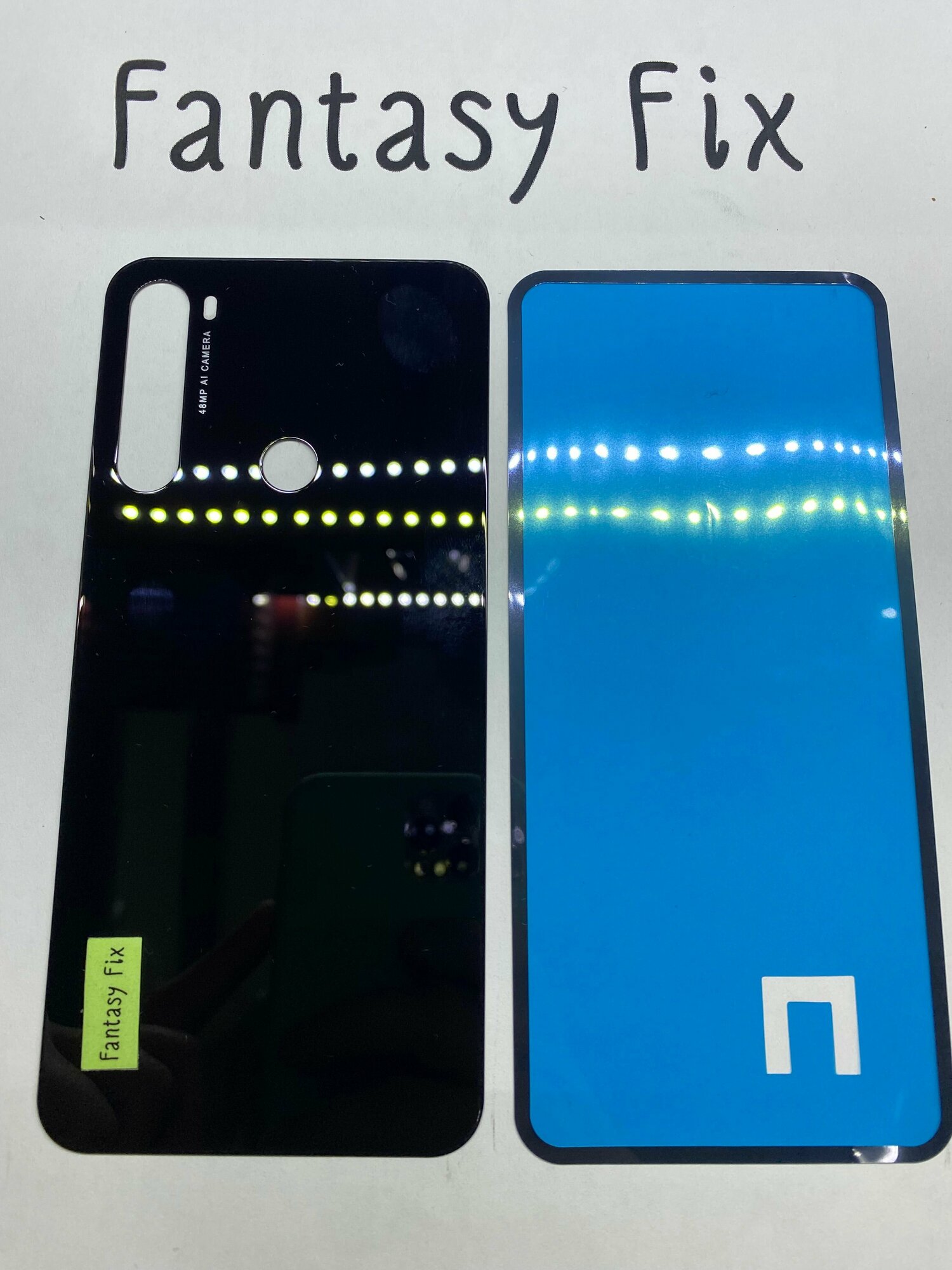 Задняя крышка для Xiaomi Redmi Note 8 (M1908C3JG) черная