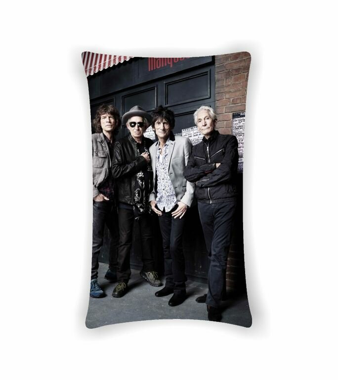 Подушка The Rolling Stones, Роллинг Стоунз №8, С двух сторон