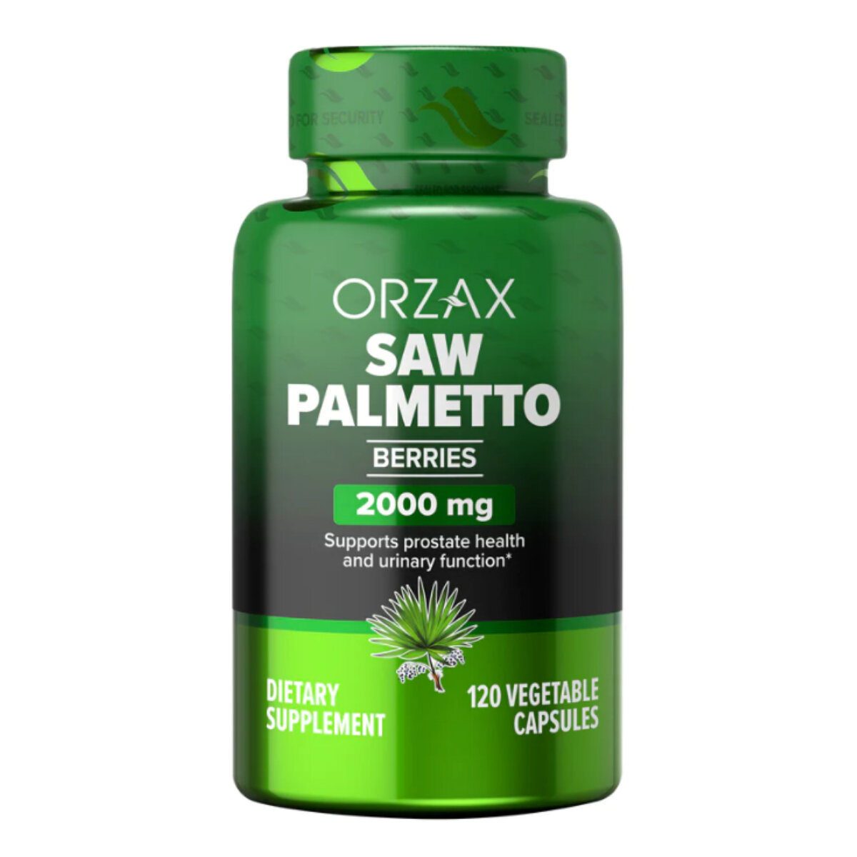 Со Пальметто мужское здоровье Saw Palmetto Orzax, 120 капсул