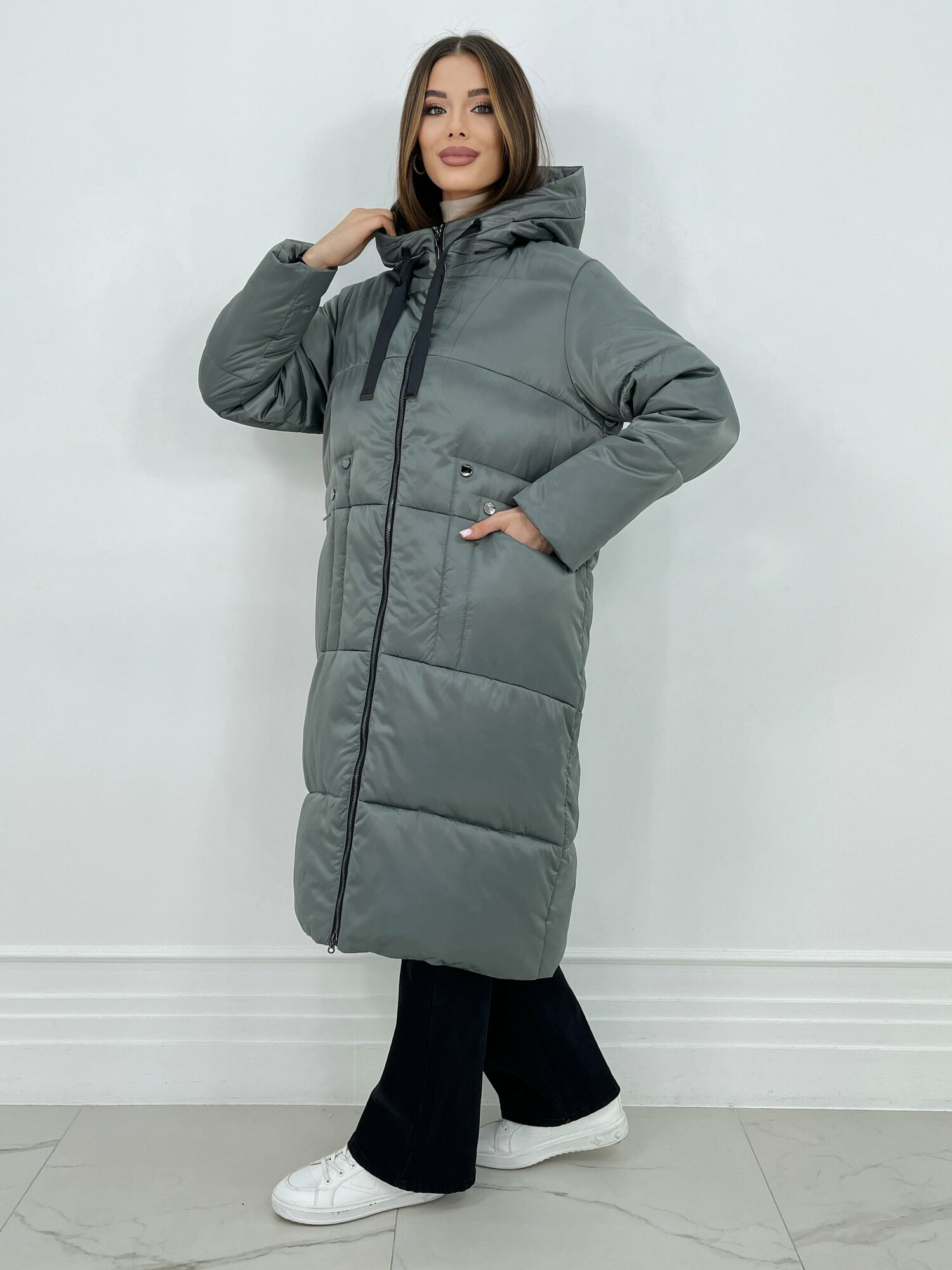 Куртка пальто-пуховик