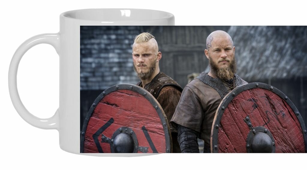 Кружка Викинги, Vikings №2, Обычная