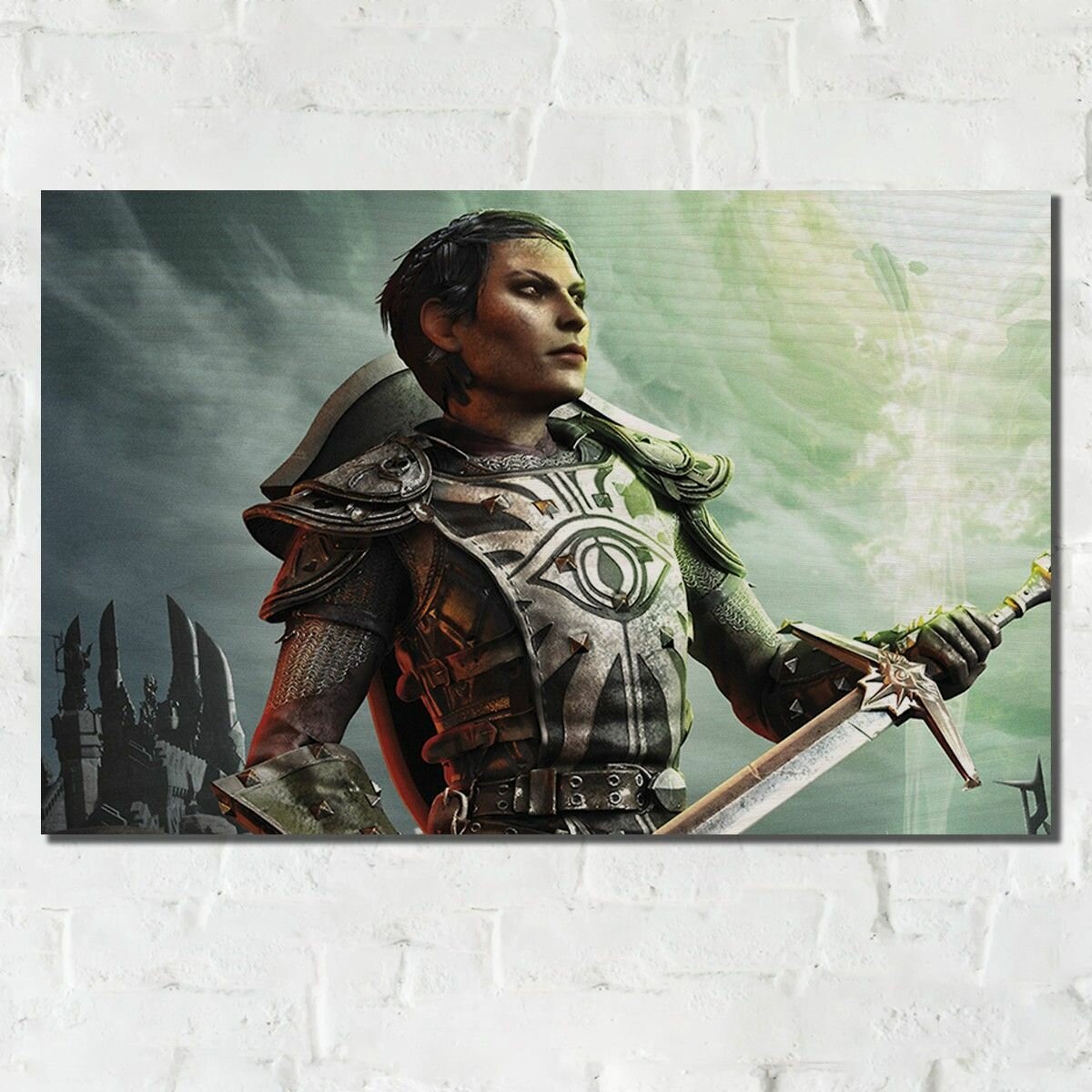 Картина интерьерная на дереве Dragon Age Век Драконов, Кассандра - 14303