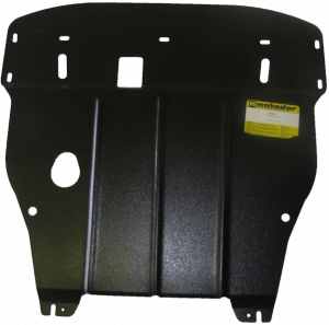 Защита картера двигателя, КПП. 2 мм, Сталь. для Mitsubishi Colt 2004-2008, Motodor.01312