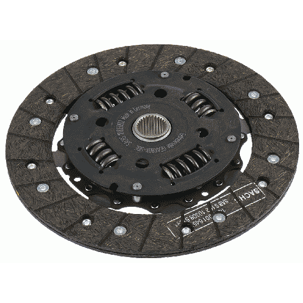 SACHS 1878 059 832 (036141032H / 036141032H / 036141032HX) диск сцепления\ Seat (Сеат) Cordoba (Кордоба) / Ibiza (Ибиза)