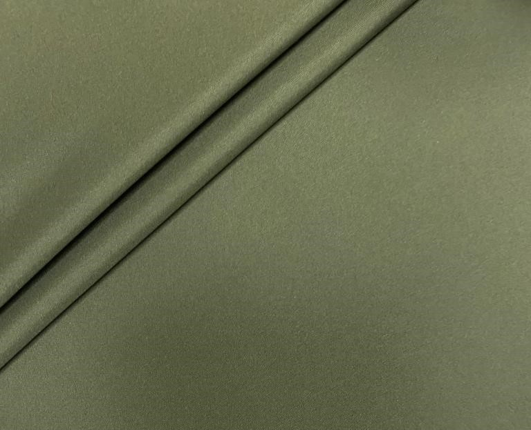 Курточная ткань для шитья Дюспо Dewspo 240 PU Milky, плотность 85 г/м², отрез 1 м х 1,5 м, хаки