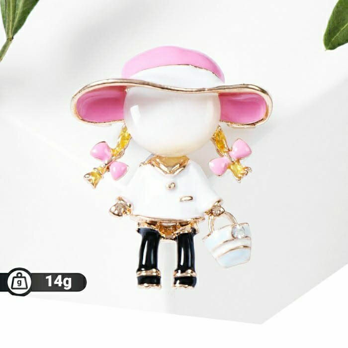 Брошь, эмаль