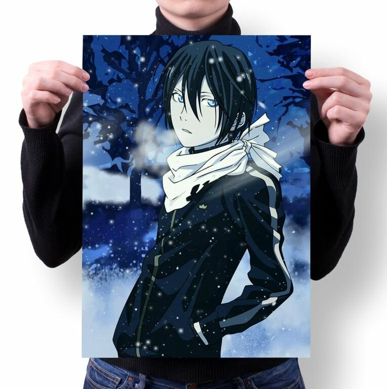 Плакат Noragami, Бездомный бог №10, А4