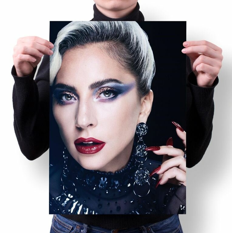 Плакат Леди Гага, Lady Gaga №10, А2