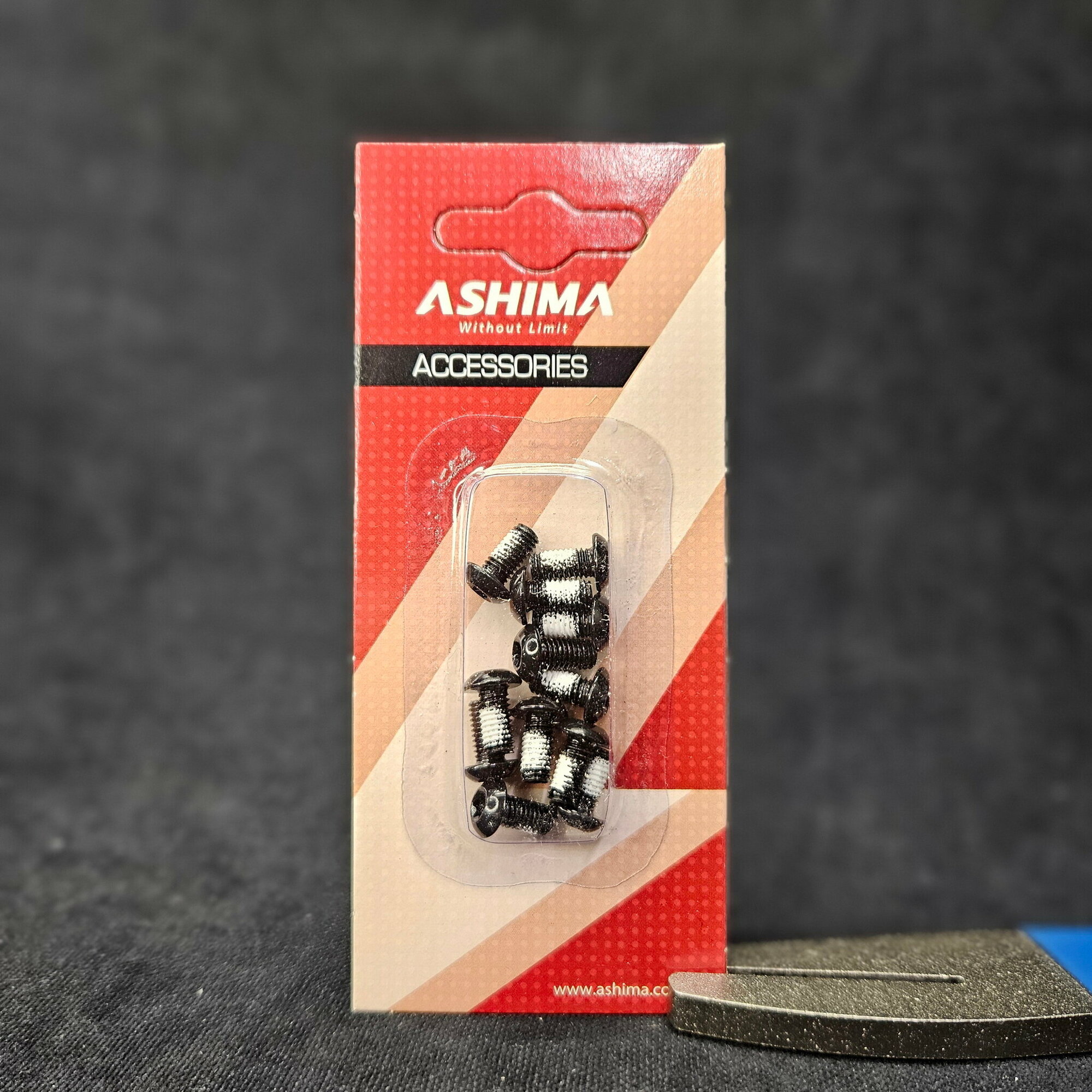 Комплект болтов Ashima AA-RB-ST-BK, 5х10 мм, для роторов, 12 шт, черные