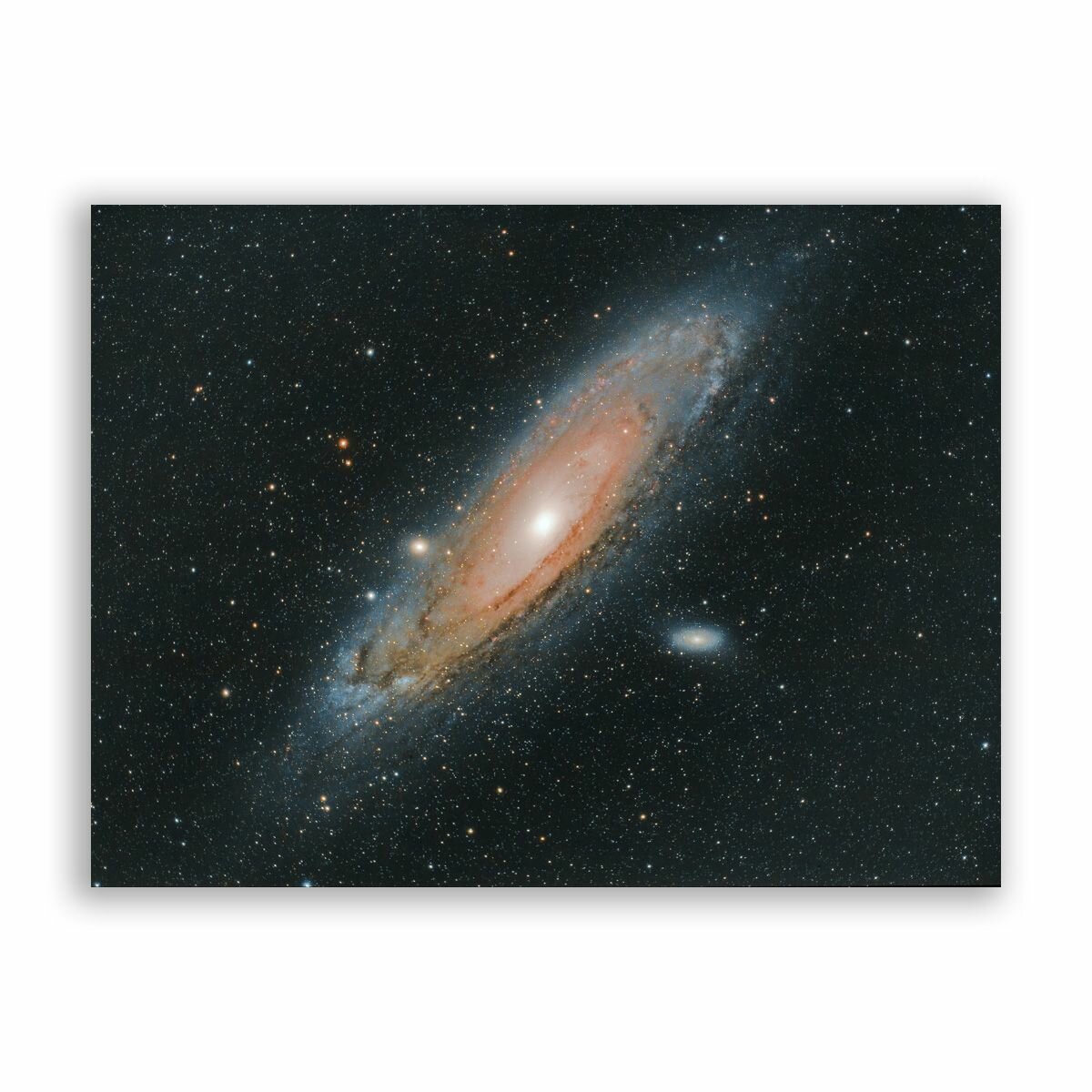 Постер, плакат на бумаге / Galaxy / Галактика / Размер 40 x 53 см