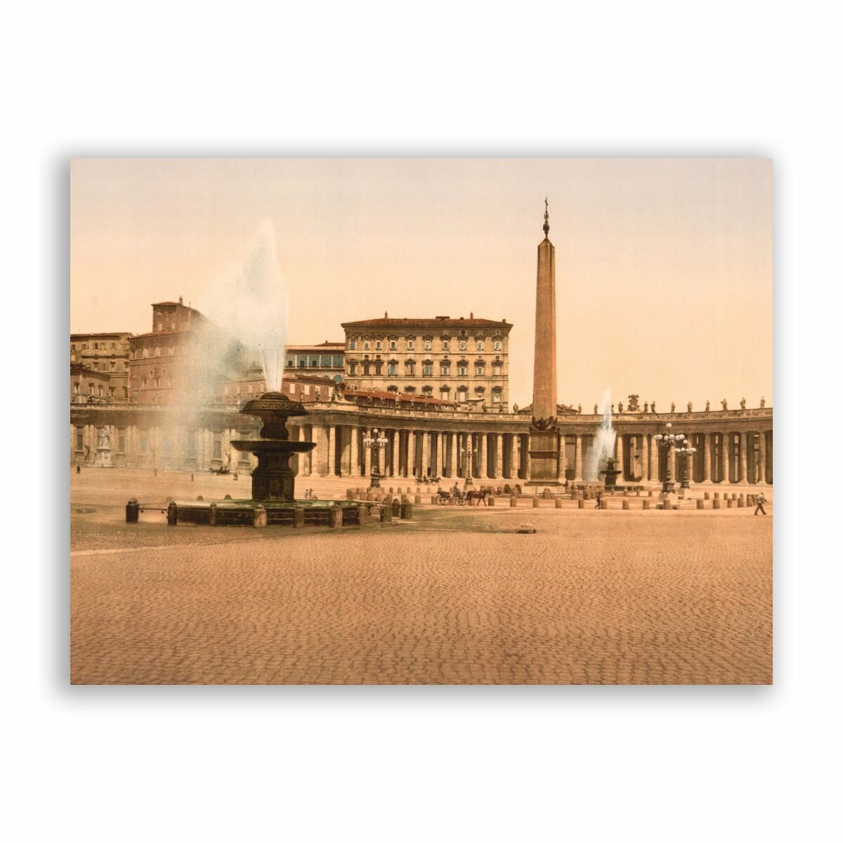 Постер, плакат на бумаге / The Vatican II, Rome, Italy / Размер 30 x 40 см