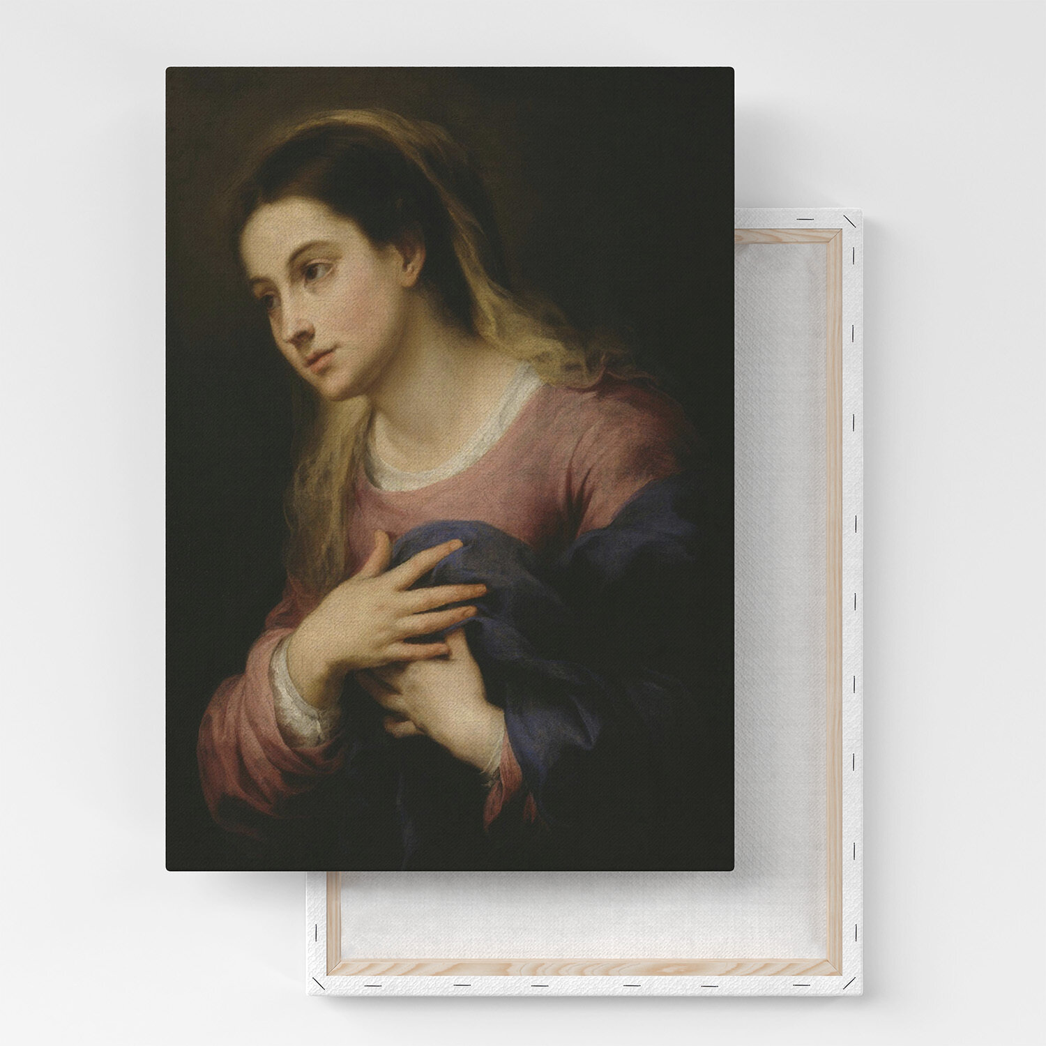 Картина на холсте, репродукция / Эстебан Мурильо - Virgin of the Annunciation / Размер 30 x 40 см