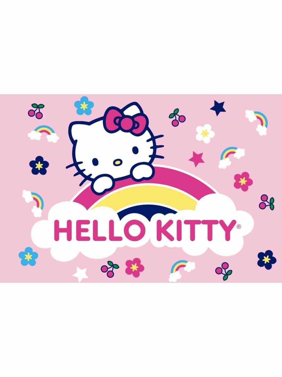 Постер "Hello Kitty. На радуге"