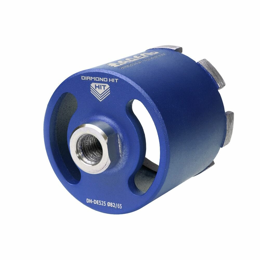 Коронка алмазная для подрозетников DH-DE525 82/65 M16 R 7LSP, для работы с микроударом
