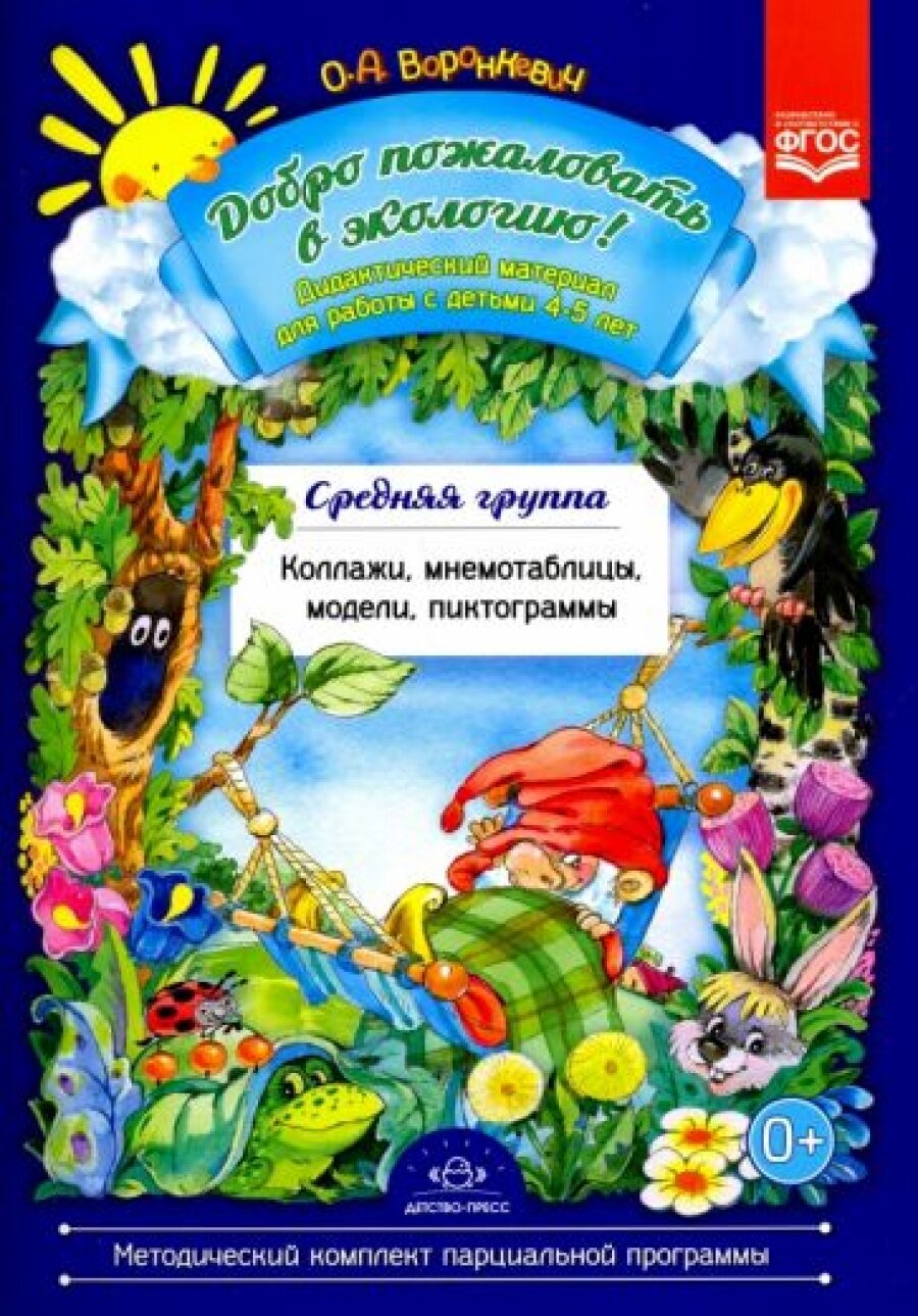 Добро пожаловать в экологию. ДМ для раб. с детьми 4-5 лет. Ср. гр. Коллажи, мнемотаблицы