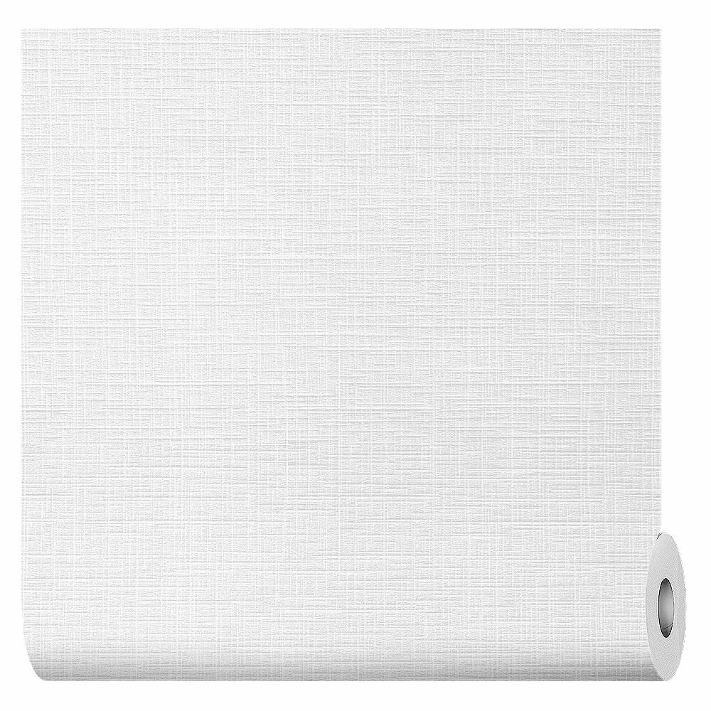 Обои флизелиновые под покраску Рогожка 55005А антивандальные 25х1,06 м