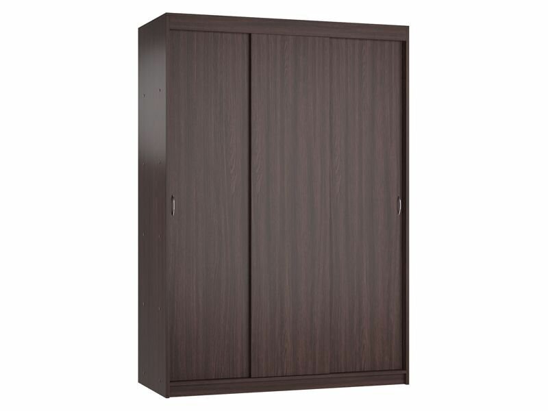 Шкаф купе для одежды со штангой "Эко 3" 150х200х45 Венге цаво